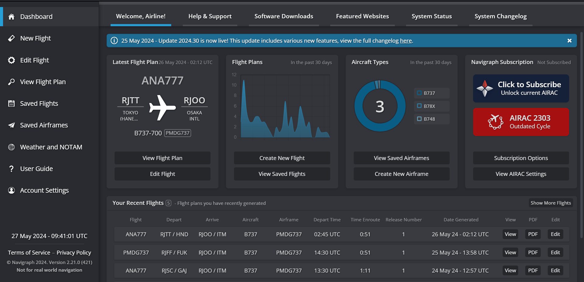 SimBriefを使ってフライトプランを作成してみよう!