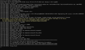 【PaperMC】マイクラサーバーの構築方法 (Windows)