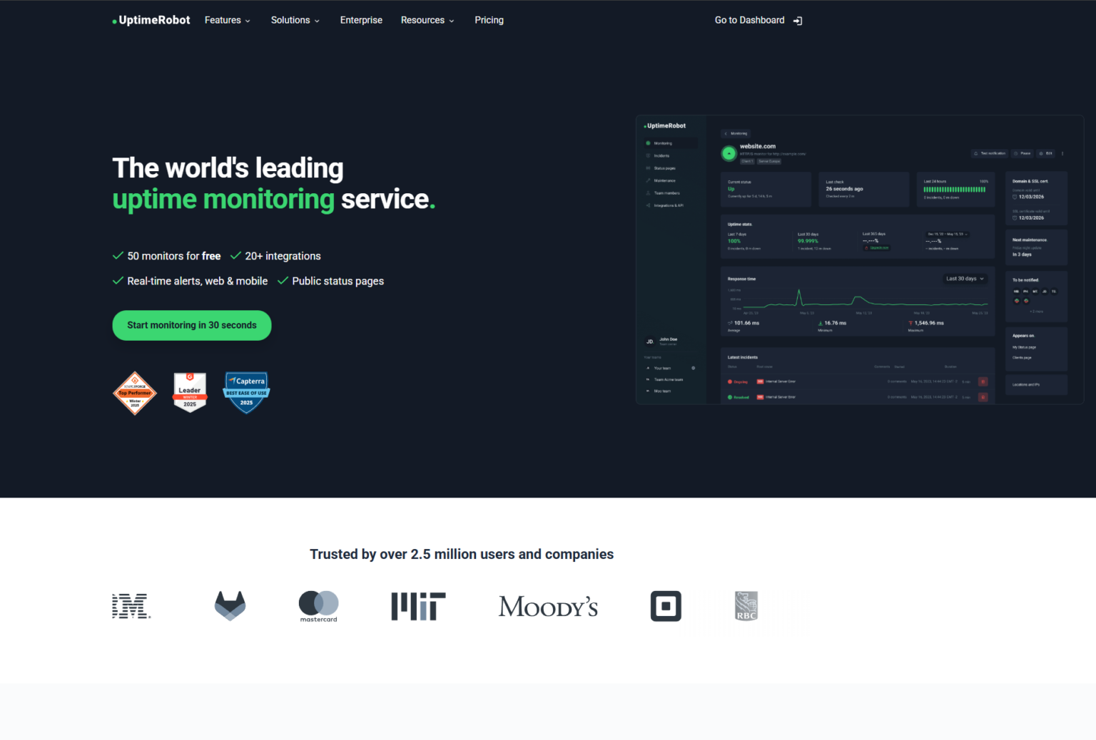 【2025年版】UptimeRobotの使い方と設定方法!! 通知設定等も解説